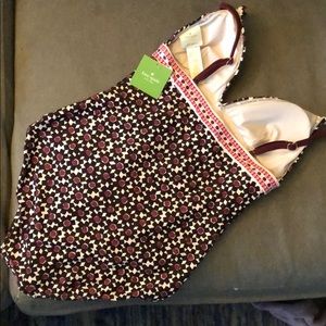 kate spade | Swim | Kate Spade One Piece Swimsuit In Sumac Red Print ...